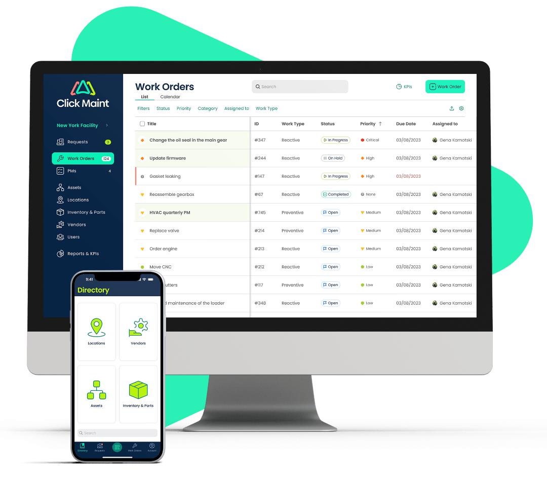 CMMS Software: Request a Demo