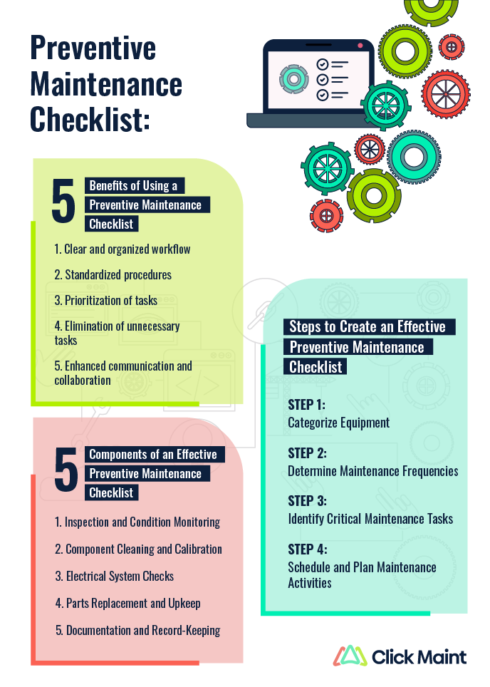 Best practices for using Preventive Maintenance Checklists
