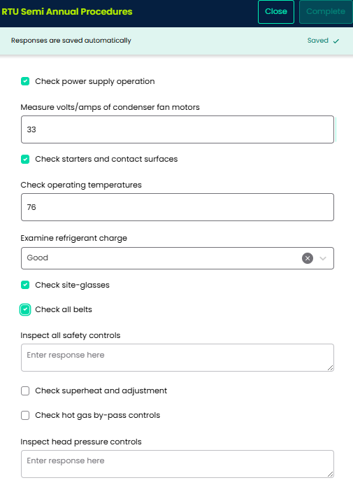 Facility Maintenance Plan