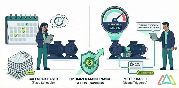 Calendar-Based vs. Meter-Based PM Work Orders