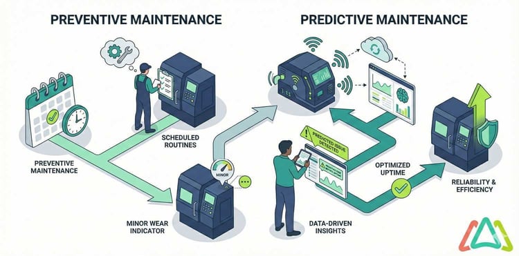 Differences between Preventive and Predictive Maintenance