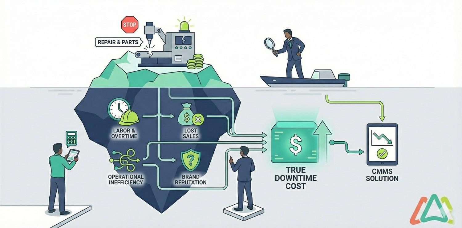 True Downtime Cost in Maintenance
