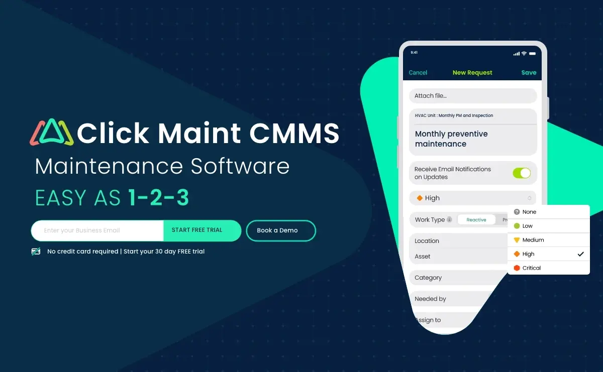 Maintenance Management Software | Click Maint CMMS